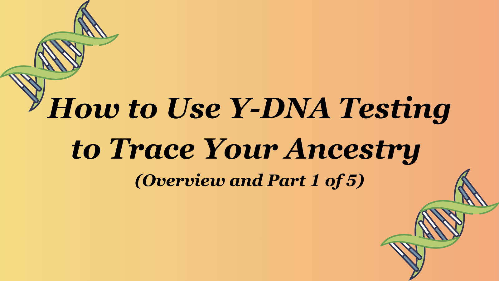 How to Use Y-DNA Testing to Trace Your Ancestry : clanmacneilusa.us